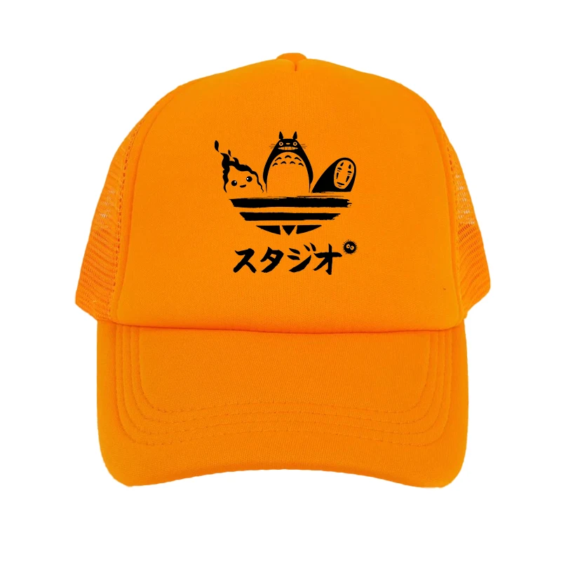 Fashion Totoro Studio Ghibli Mesh Baseball Cap Adjustable SnapbaHats ...