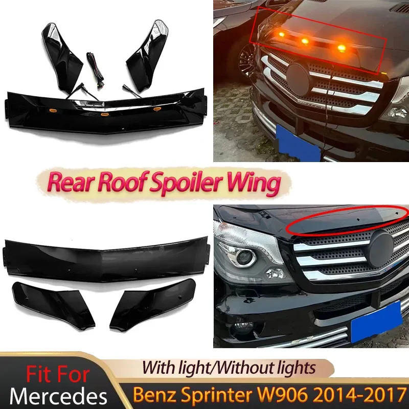 3 Pcs for Mercedes-Benz Sprinter W906 2014-2017 Car Front Hood Trail ...