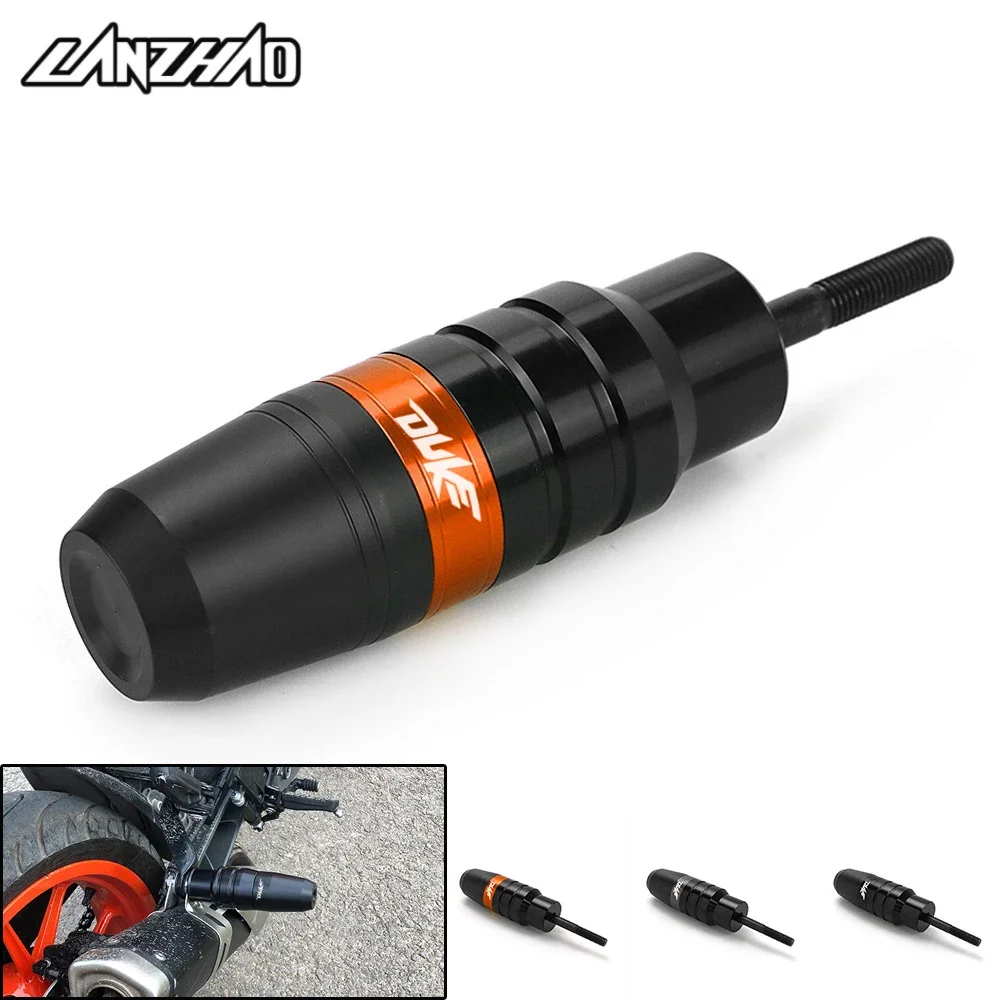 Duke-Frame-Sliders-Crash-Pad-Motorcycle-CNC-Aluminum-Exhaust-Protection ...