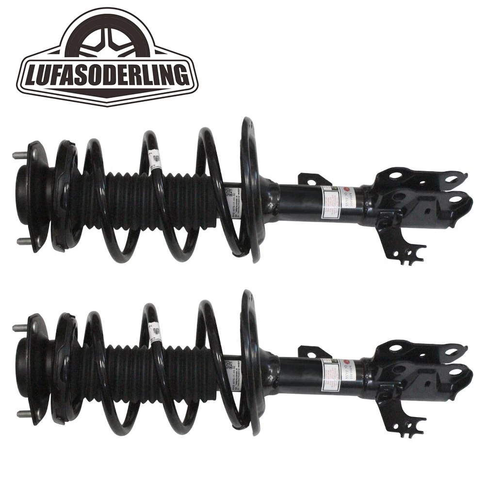 2x Front Shock Absorber Struts Assembly W/o Electric For Lexus ES300h ...