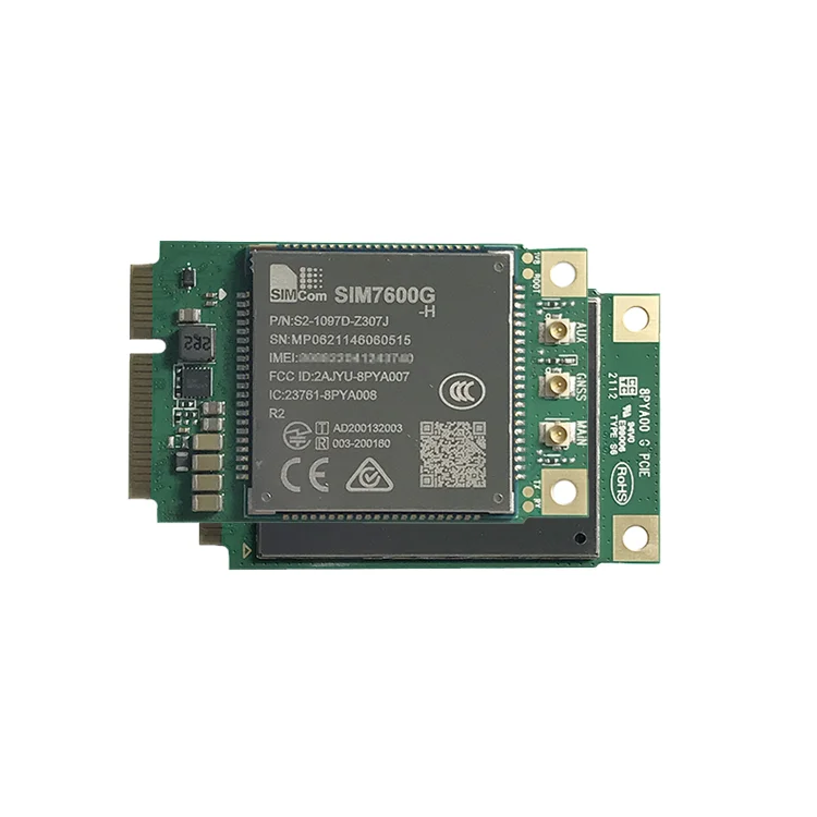 SIMCom SIM7600G-H MiniPCIe Global Region/Operator 150Mbps/50Mbps Cat.4 ...