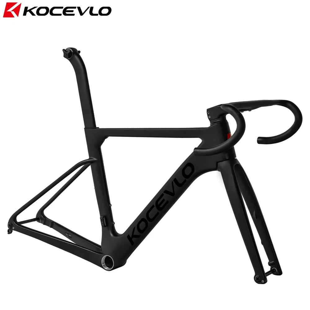 KOCEVLO Carbon Road Frame Disc Brake Max 700*32C Road Bicycle Frameset ...