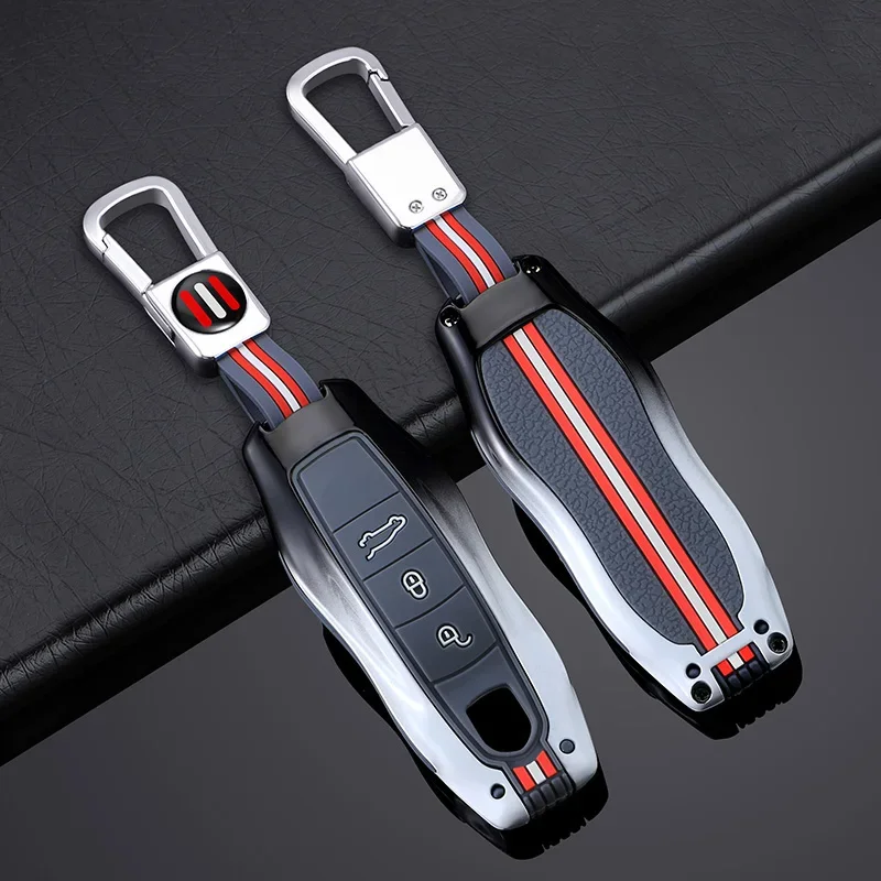 Zinc Alloy Car Key Case for Porsche Cayenne 958 911 lepin 996 macan ...