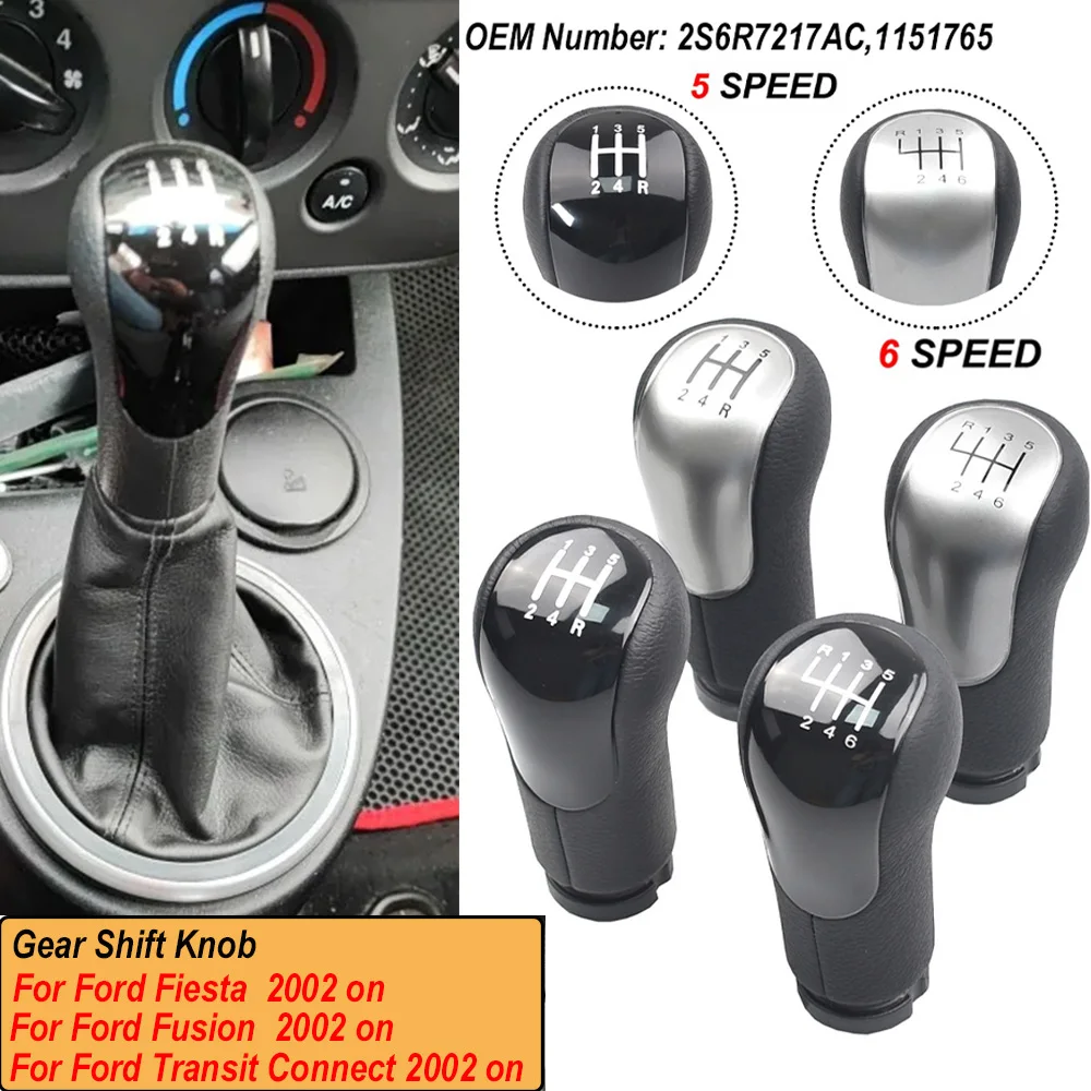 Top-quality-For-Ford-Fiesta-MK6-Connect-Fusion-Gear-Shift-Knob-Lever ...