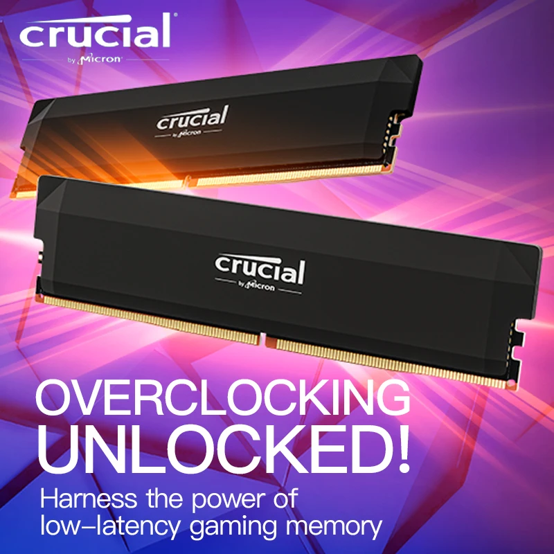 Crucial-Pro-DDR5-RAM-32GB-Kit-2x16GB-6000MHz-Memoria-Overclocking-para ...