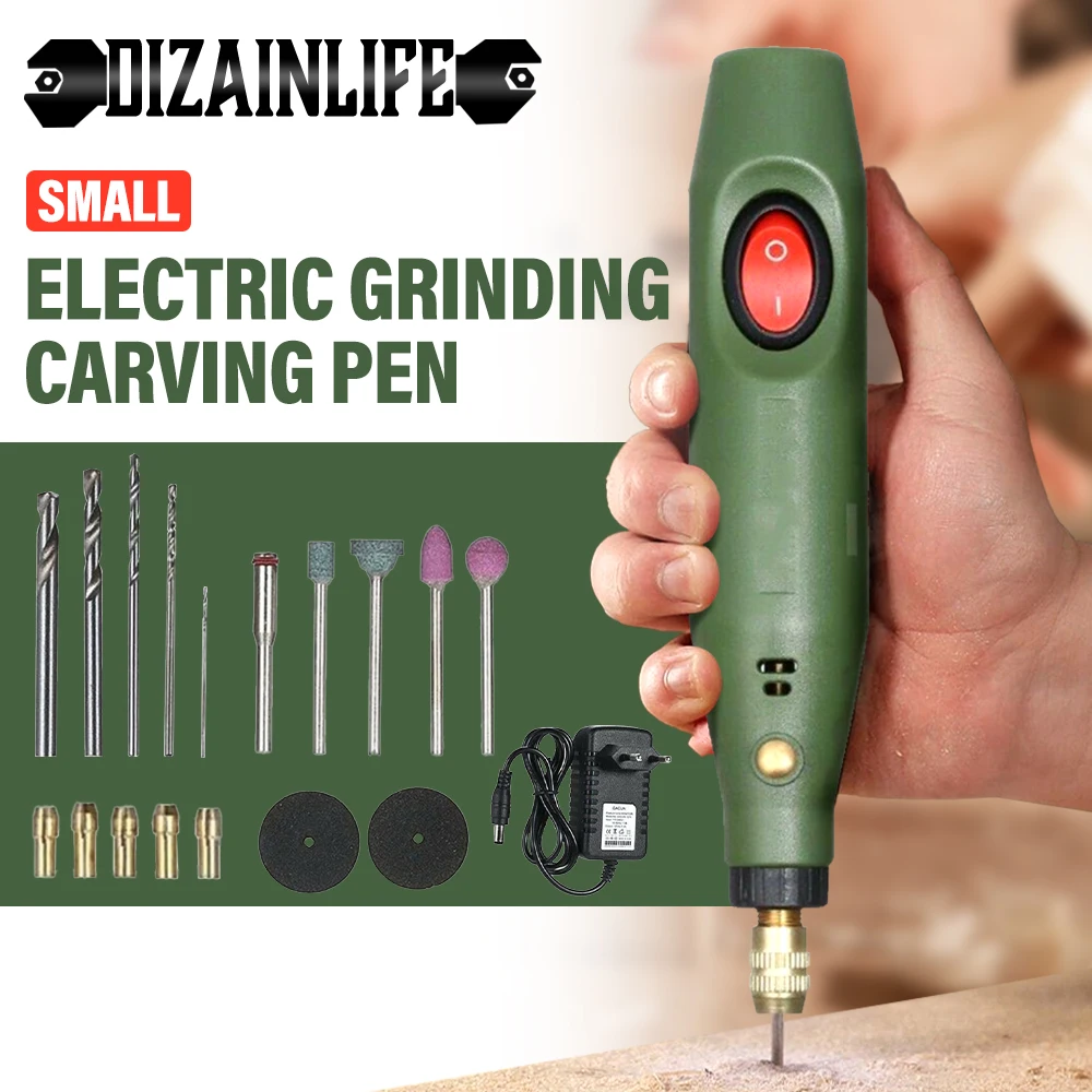 Mini-Electric-Drill-Grinder-Set-Variable-Speed-Usb-Engraver-Pen ...
