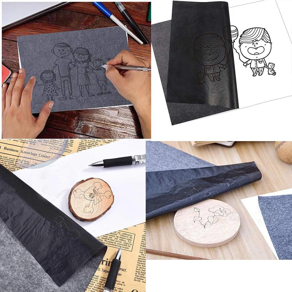 Pack-of-25-9x13-Inches-Carbon-Transfer-Paper-Reliable-Save-Time ...