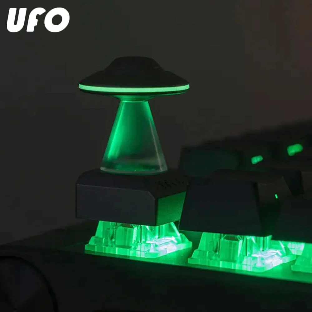 Personality-UFO-Design-Artisan-Keycap-Universal-High-Performance ...