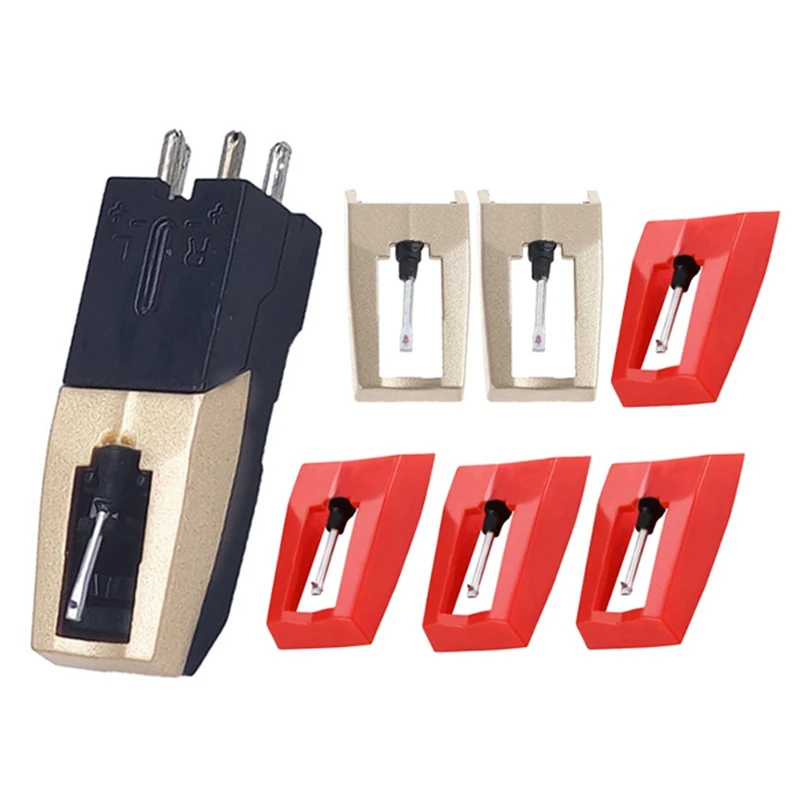 6Pcs-Record-Player-Needle-Record-Player-With-Diamond-Stylus-Replacement ...