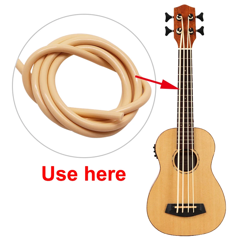 4PCS/Set Yellow Ukulele Bass strings Authentic Stringed Instruments UK ...