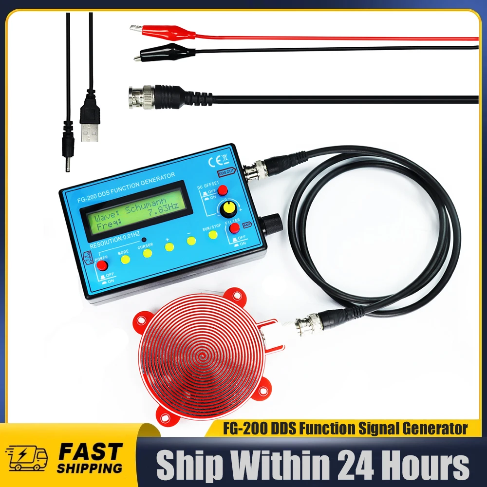FG-200-DDS-Function-Signal-Generator-Frequency-Counter-0-01Hz-500KHz ...