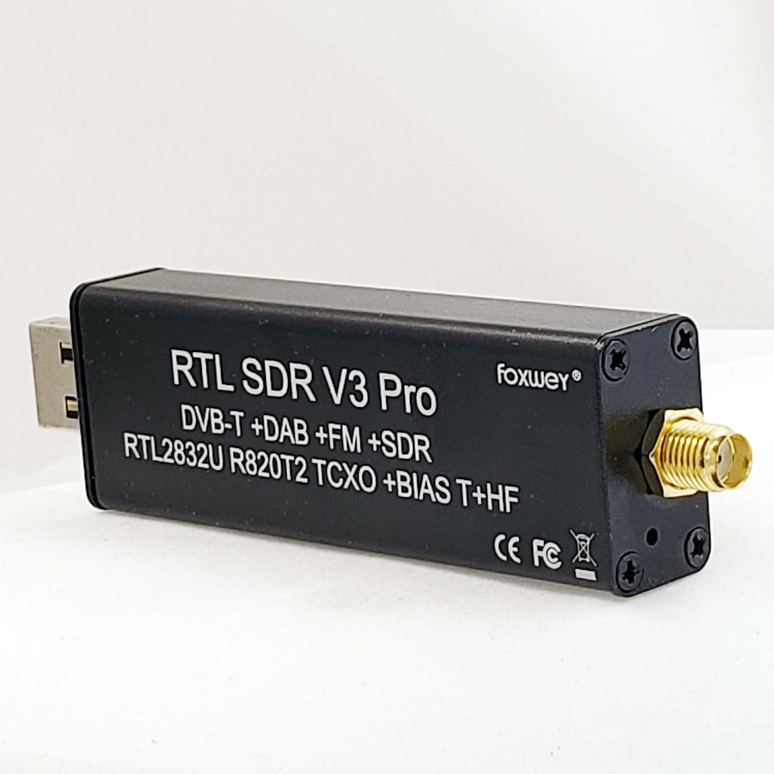 RTL-SDR-receiver-V3-Pro-with-chipset-RTL2832-RTL2832U-R820t2-for-Ham ...