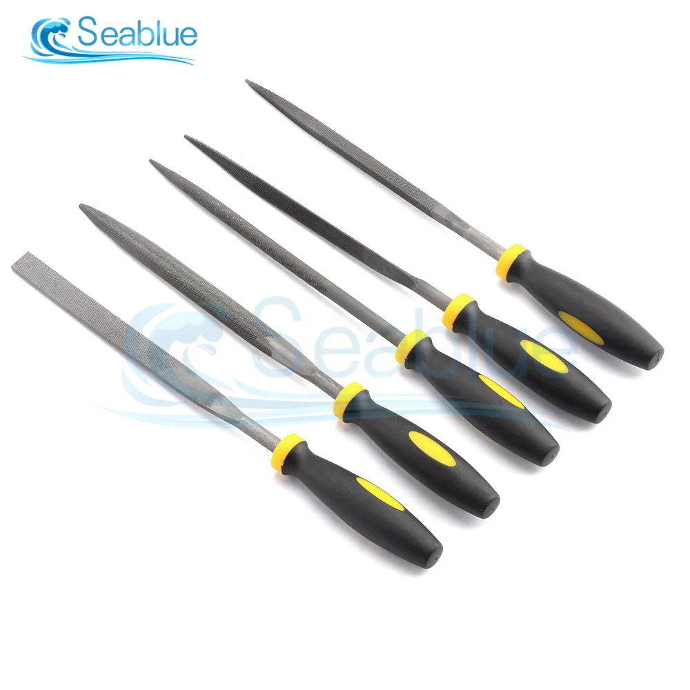 5pcs 140/160/180mm Mini Metall Raspel Nadel feilen Set Holz schnitzwerk ...