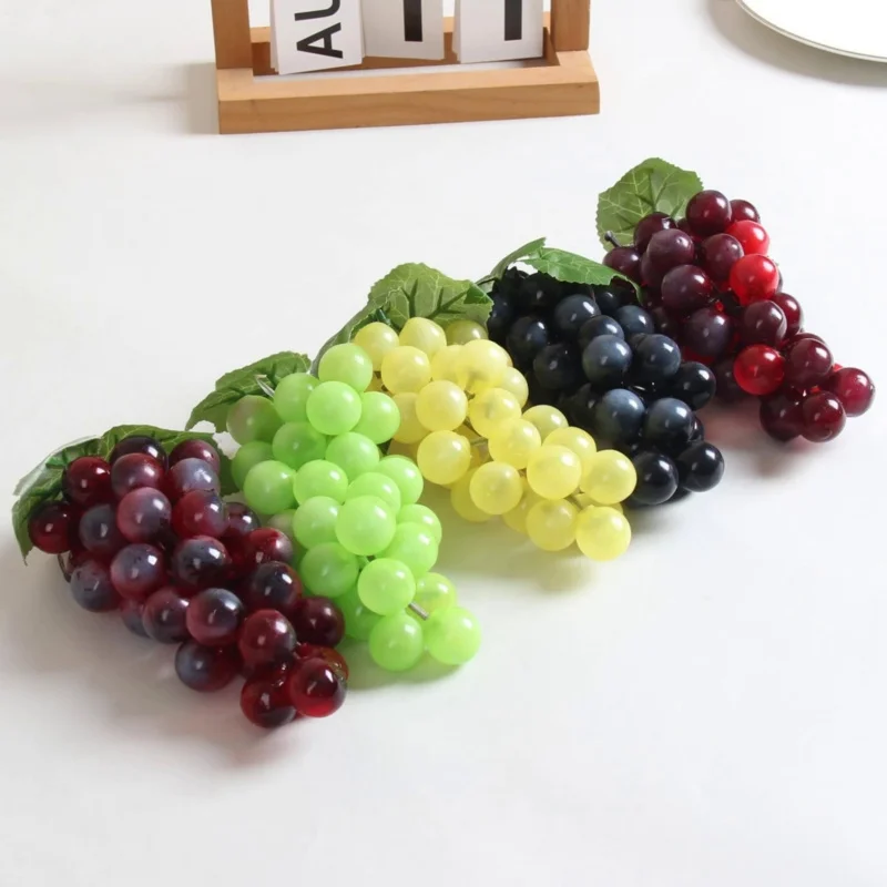 5-Strings-Each-With-36-Pieces-Artificial-Plastic-Grapes-String-Models ...