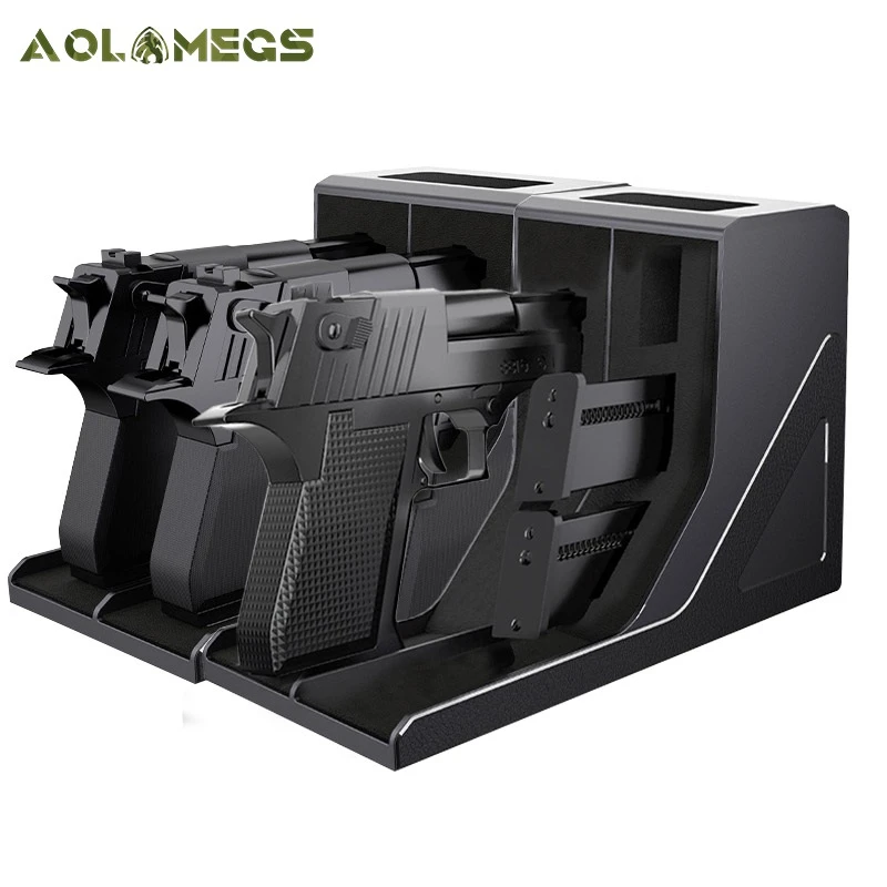 New Pistol Rack Modular Handgun Rack Gun Safe Cabinet Storage Organizer ...