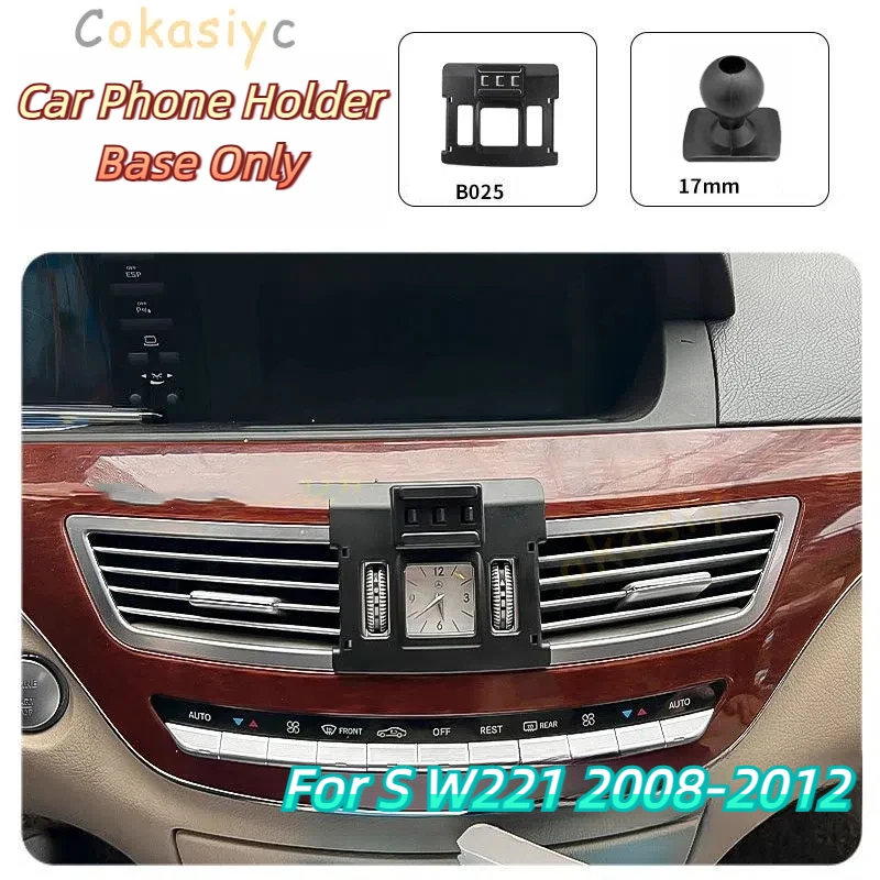 For Mercedes Benz S W221 2008-2012 Car Phone Holder Special Fixed ...