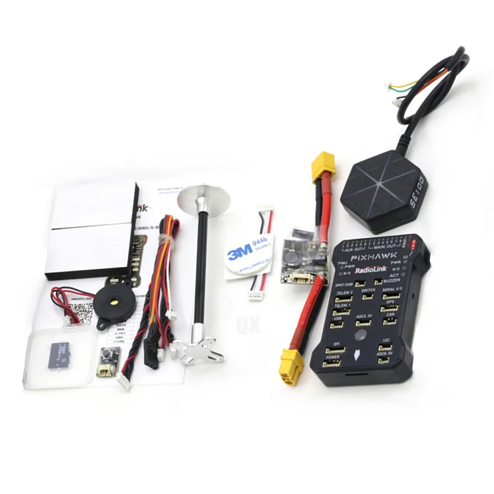 Flight-Controller-FC-Pixhawk-PIX-APM-32-Bit-with-M8N-SE100-GPS-Module ...