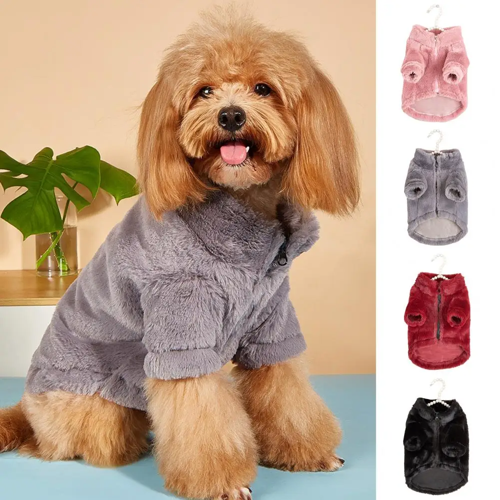 Pet-Jackets-Ultra-Soft-Fleece-Dog-Coats-With-Zipper-Keep-Warm-Winter ...