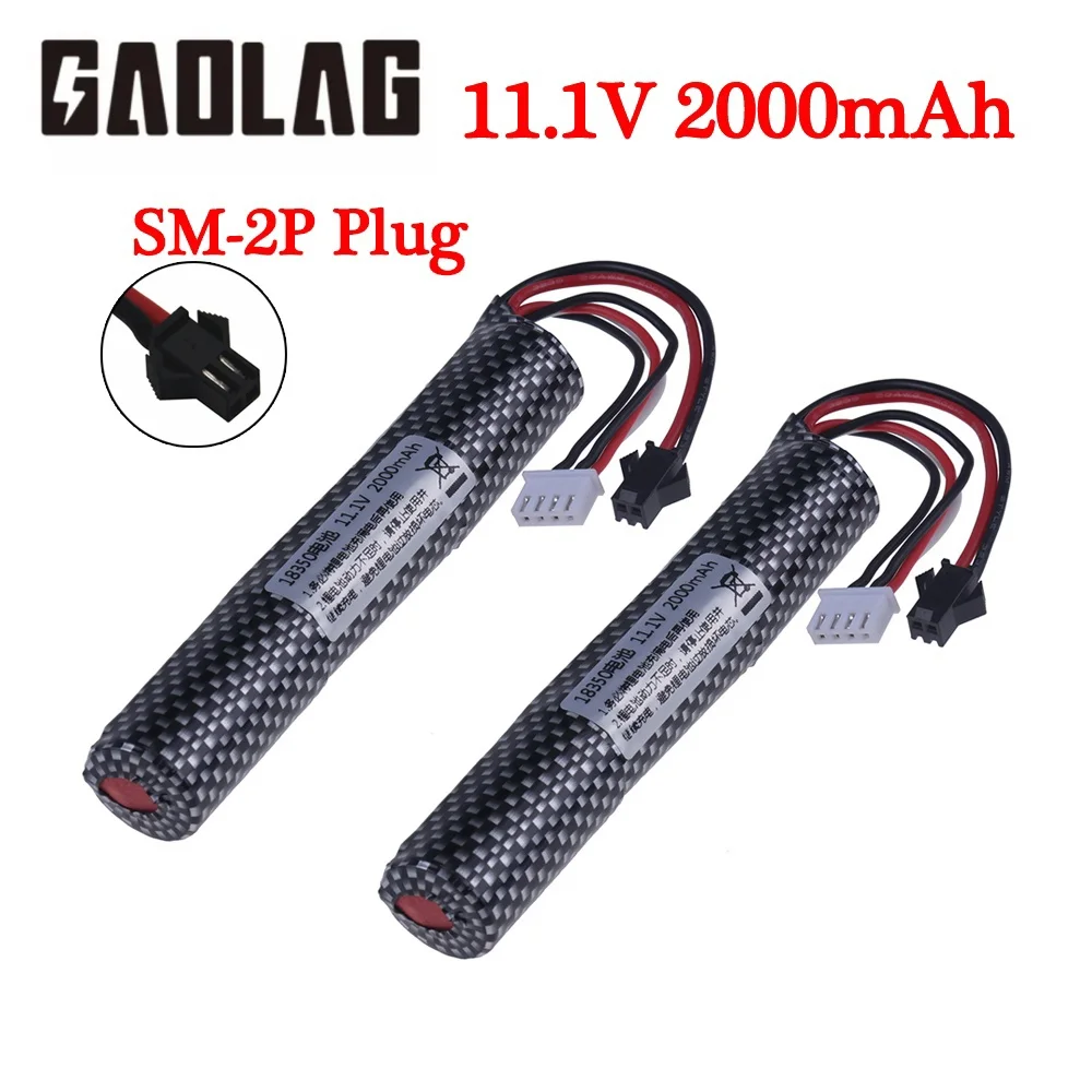 3S-11-1V-2000mAh-Li-ion-Battery-SM-Plug-for-Electric-Water-Gel-Ball ...