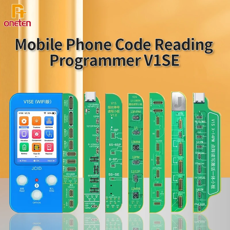 Jc v1s v1se programador para iphone 7 14 pro max tela colorida original toque choque impressão ...