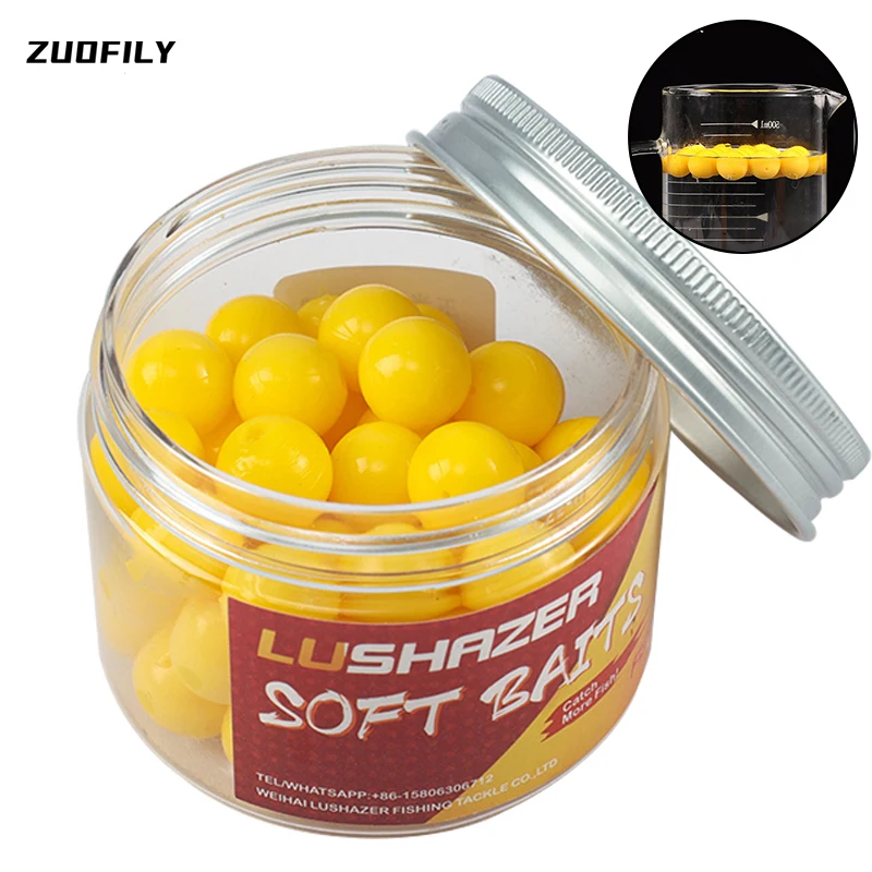50Pcs/Fles Maïs Karper Drijvende Zachte Vissen Lokt 8 10 14Mm ...