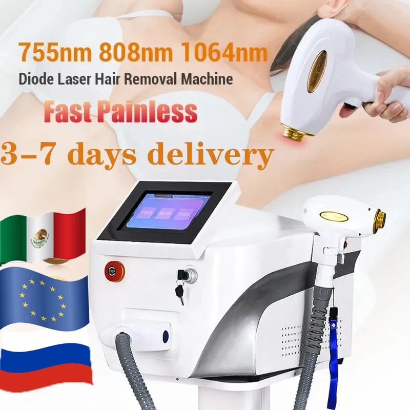 Diode laser hair removal machine 808nm laser hair removal machine ...