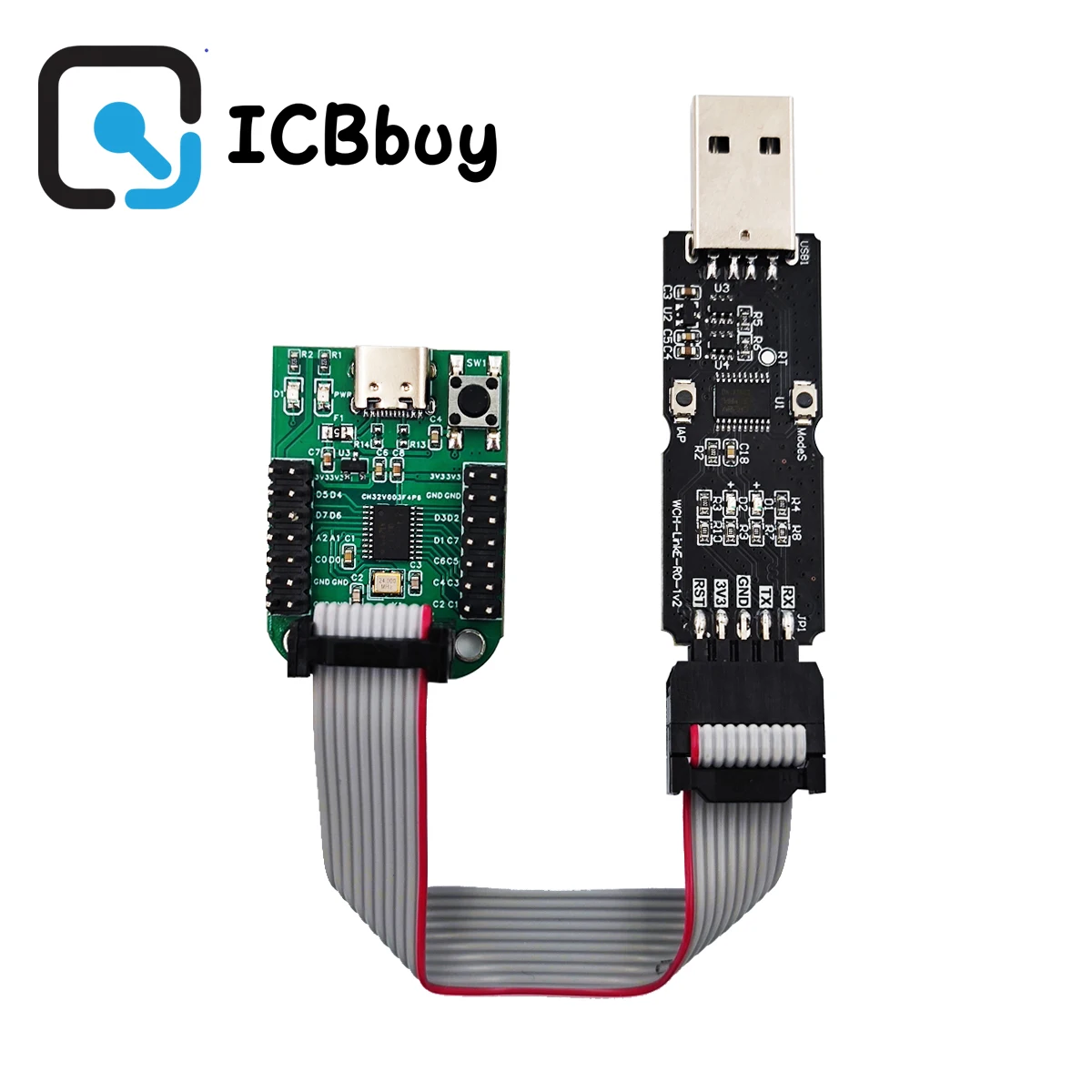 CH32V003-board-MCU-QingKe-RISC-V2A-1-wire-SDI-System-Main-Frequency ...