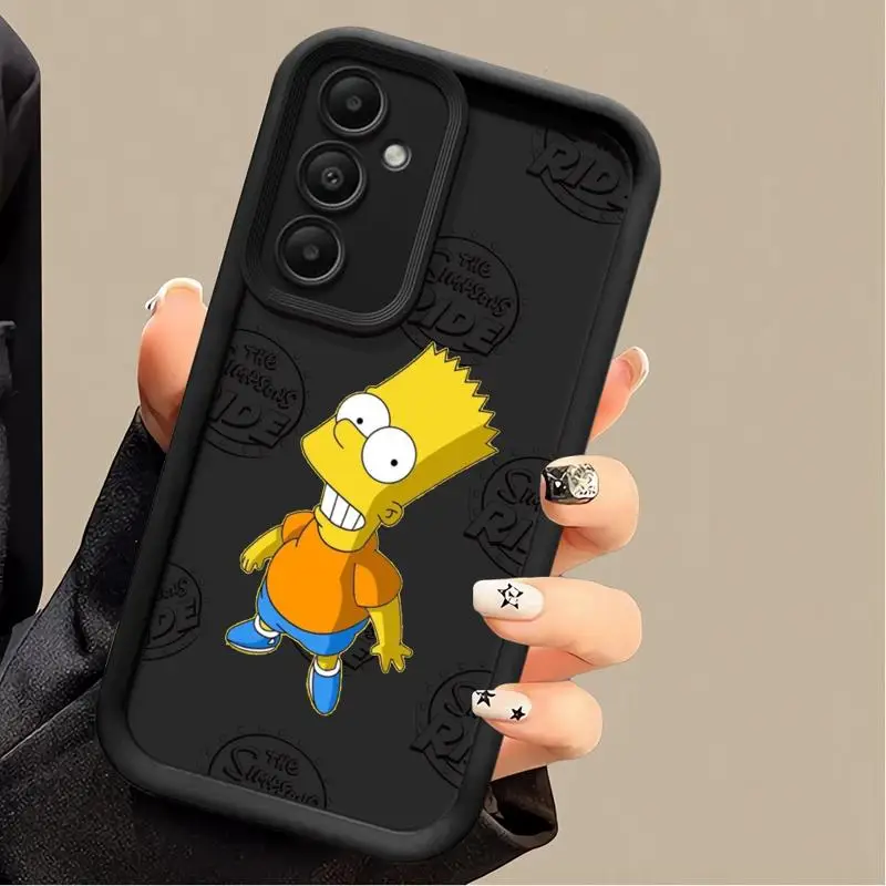 Funda-de-tel-fono-con-dibujos-animados-de-la-familia-Simpson-carcasa ...