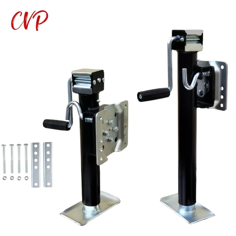 Trailer-Jack-Side-Wind-5000-lbs-Pipe-Mount-Swivel-Legs-Stabilizer-Jacks ...