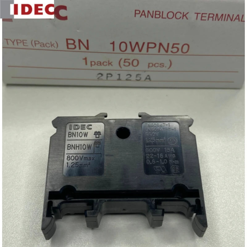 50PCS BN10W ญี่ปุ่น Idec และฤดูใบไม้ผลิ BNH10W BN15MW สายไฟ Terminal ...