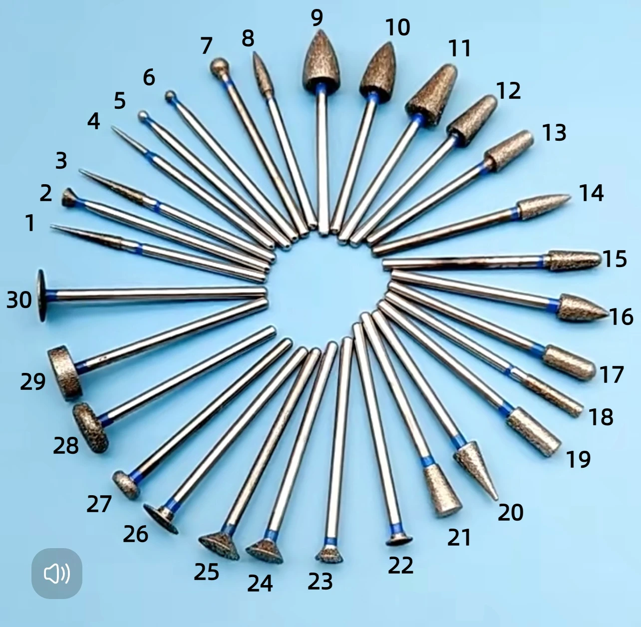 50-Piece-Dental-Fully-sintered-Diamond-Dentistry-Tools-Zirconia ...