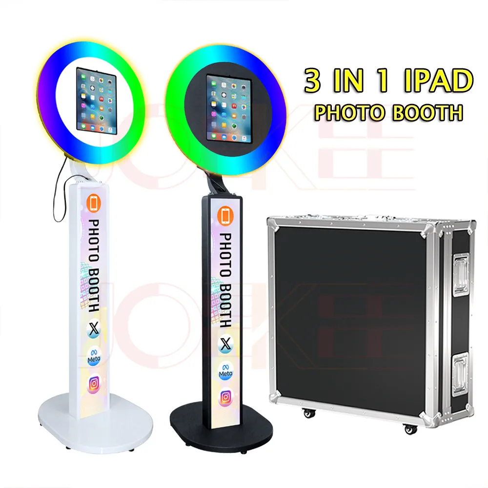 Portable-Stand-Selfie-PhotoBooth-Machine-Metal-Shell-iPad-Photo-Booth ...