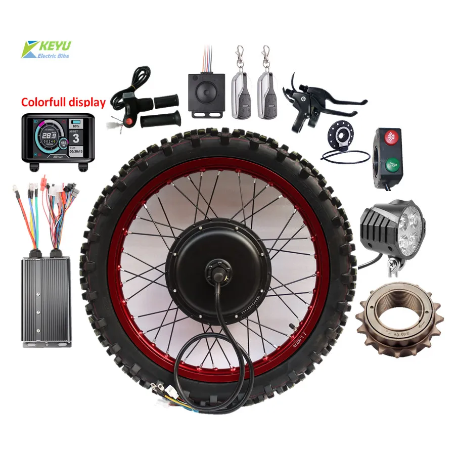 72V-3000W-5000W-electric-bike-motor-conversion-kitelectric-car-motor ...