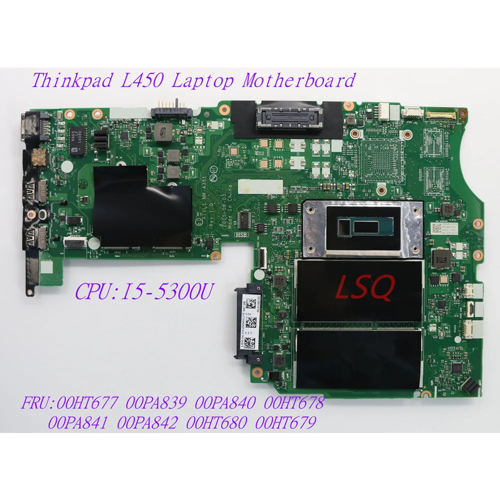 For-Lenovo-Thinkpad-L450-Laptop-Integrated-Graphics-Motherboard-I5 ...
