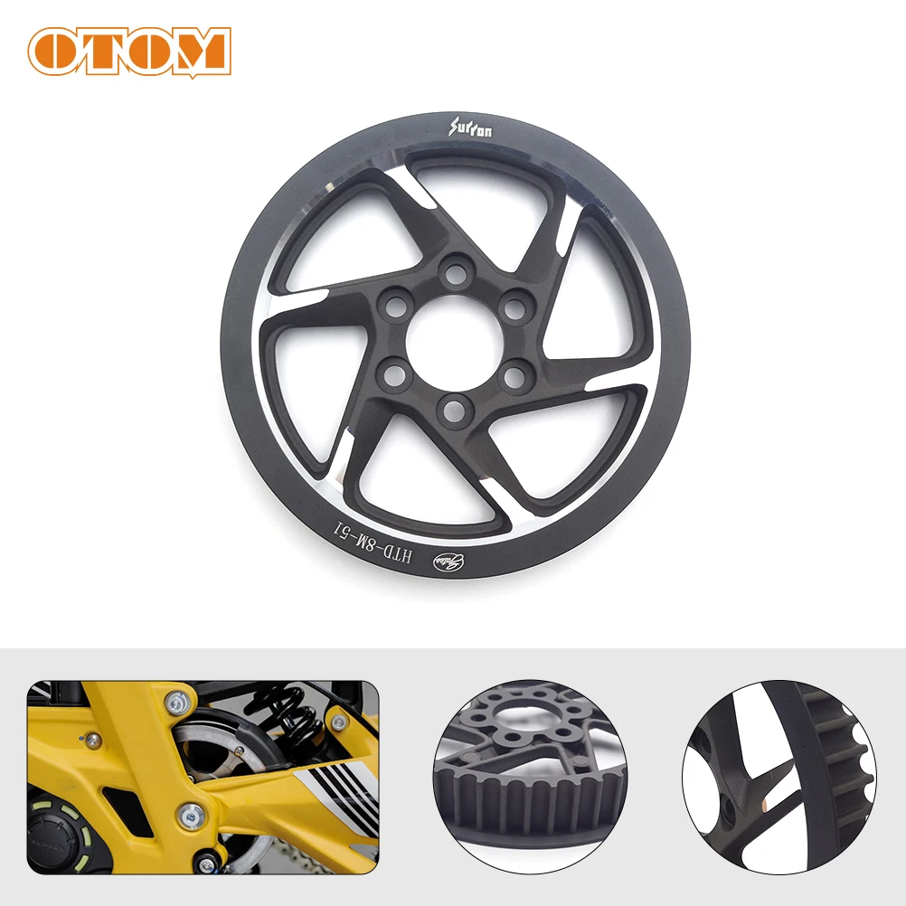 Motorcycle-Original-Rear-Belt-Pulley-Transmission-Gear-Center-Axle ...
