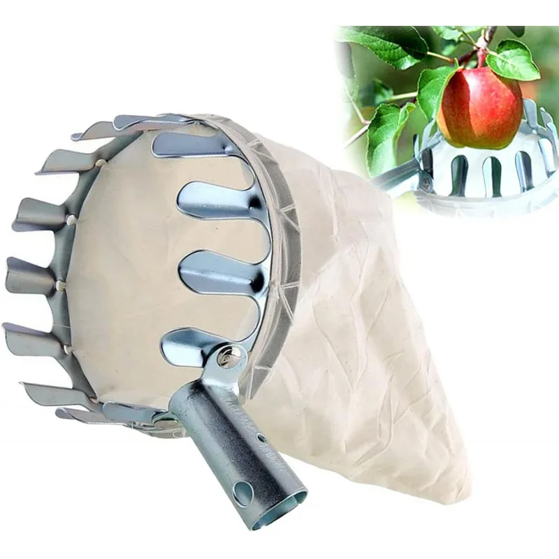 Metal-Fruit-Picker-For-Apple-Orchard-Gardening-Peach-High-Tree-Picking ...