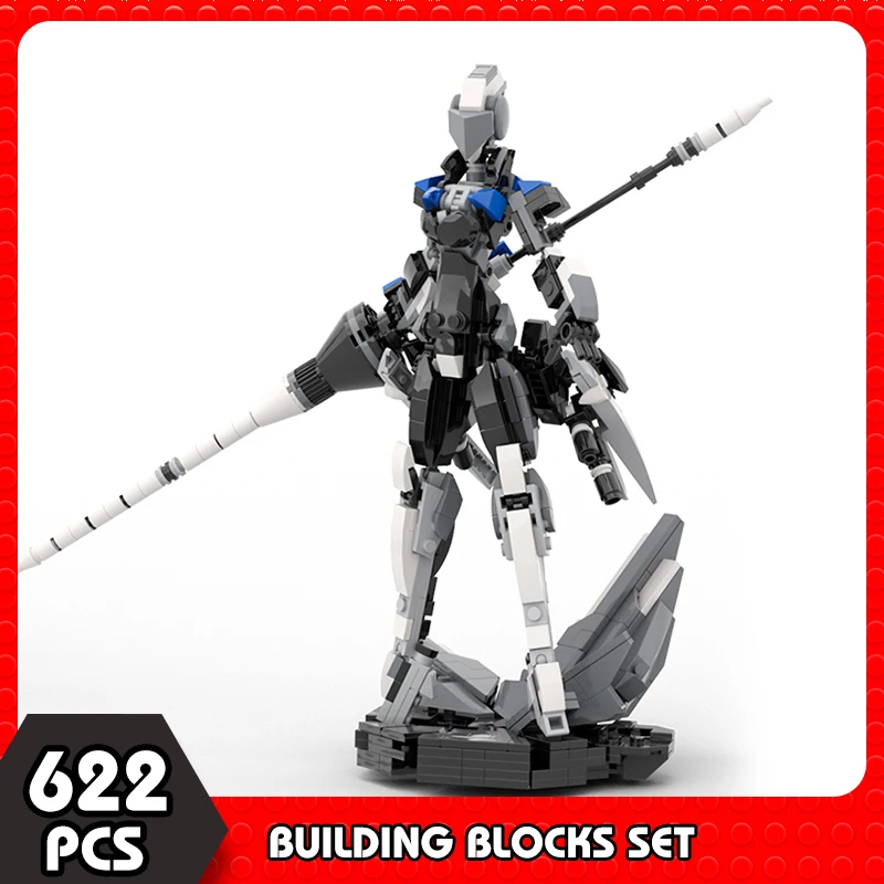 MOC-The-Female-Lancer-Valkyrie-Mech-Mars-Female-Robot-Building-Blocks ...