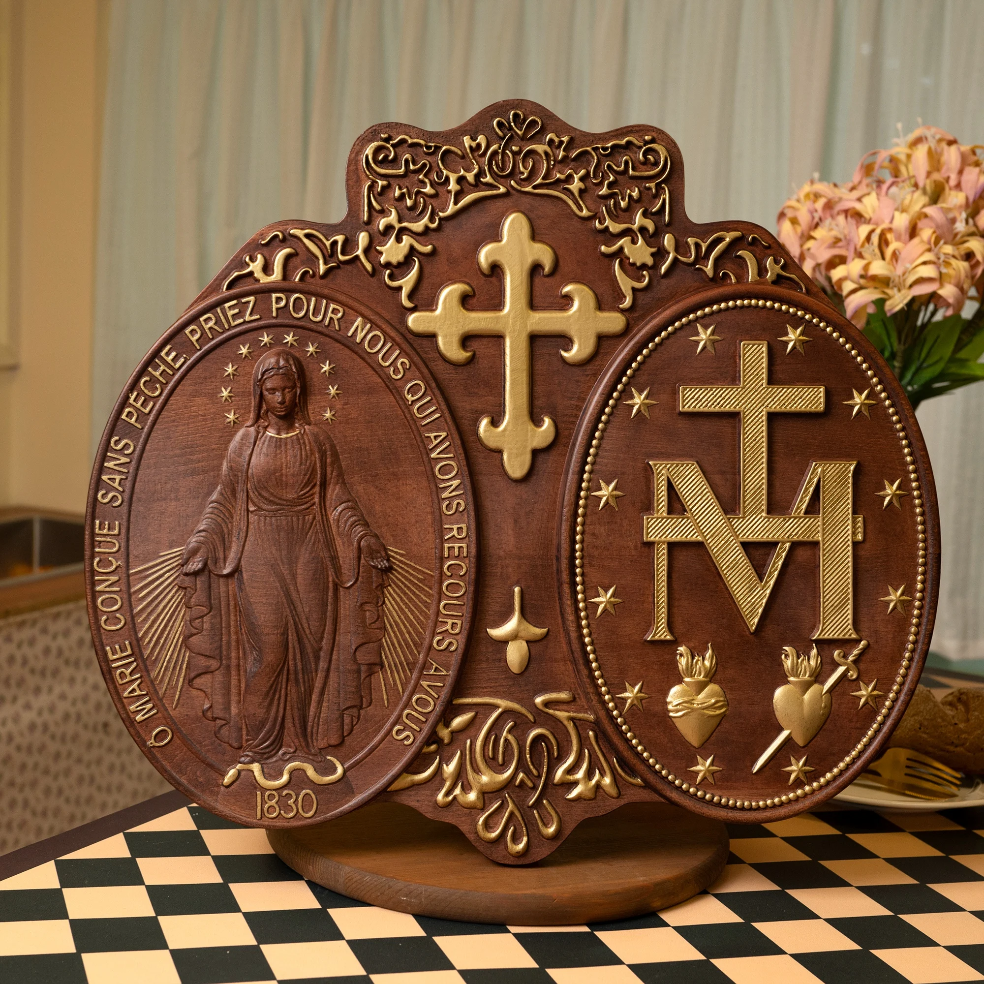 Miraculous Medal Catholic Symbol