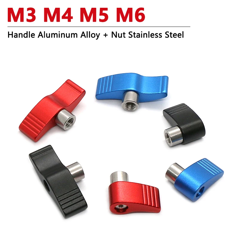 1pc-M3-M4-M5-M6-Thumb-Nut-L-type-T-type-Hand-Tighten-Nuts-Handle ...