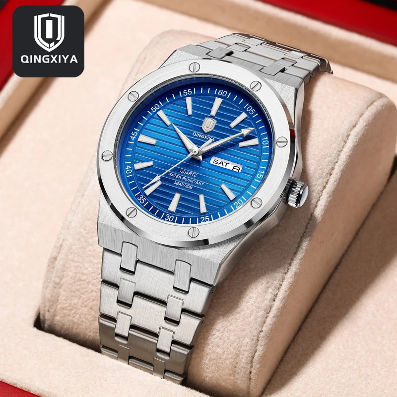 QINGXIYA Luxury Sport Man Watch Military Waterproof Luminous Date Week ...