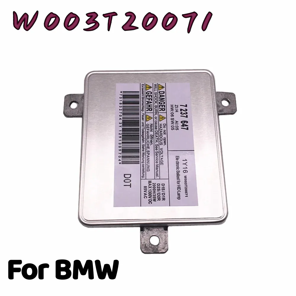 W003T20071 Headlight HID Ballast D1S For BMW X1 E84 E90 F10 F11 F01 F07 ...