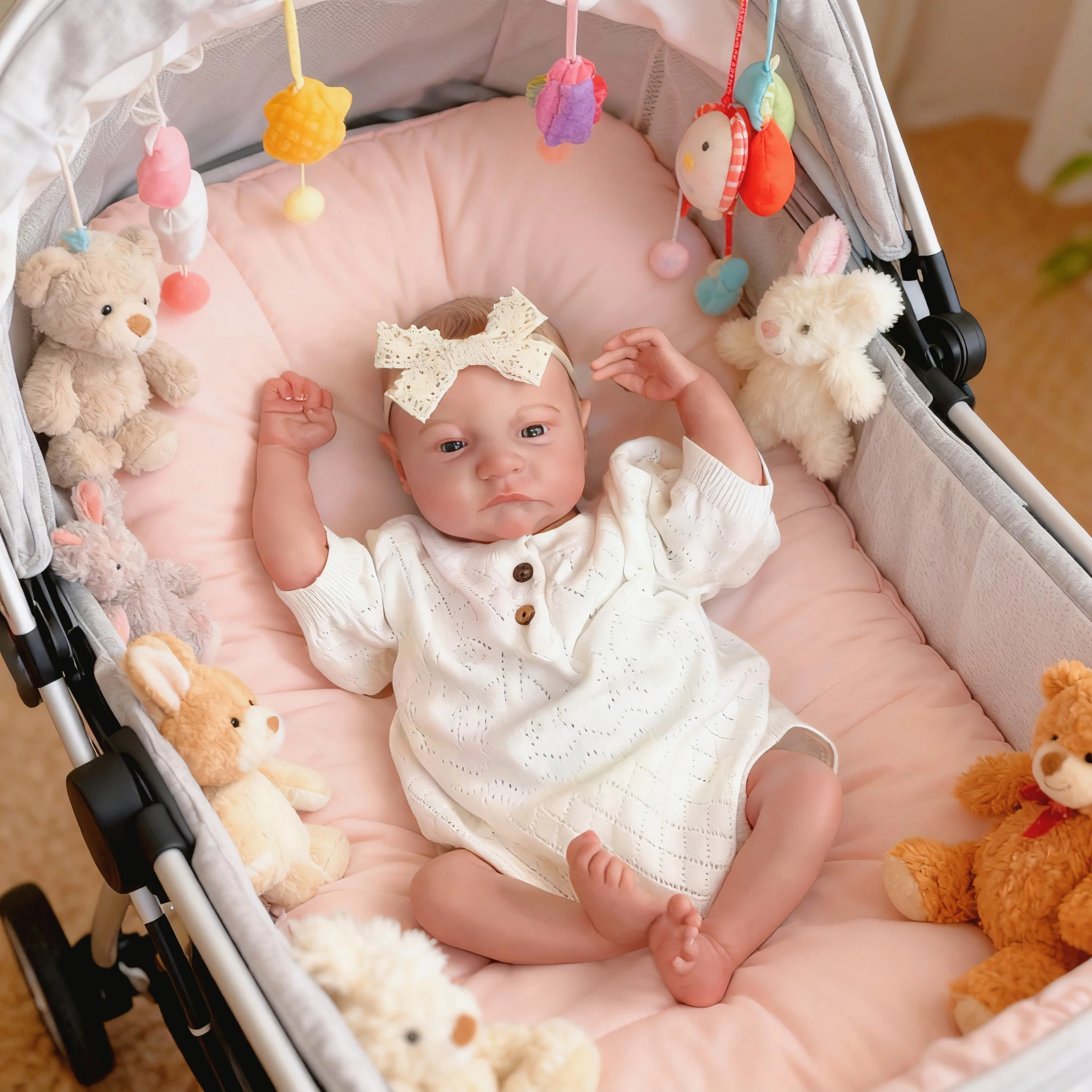 NPK 19inch Already Painted Finished Reborn Baby Doll Levi Awake Newborn ...
