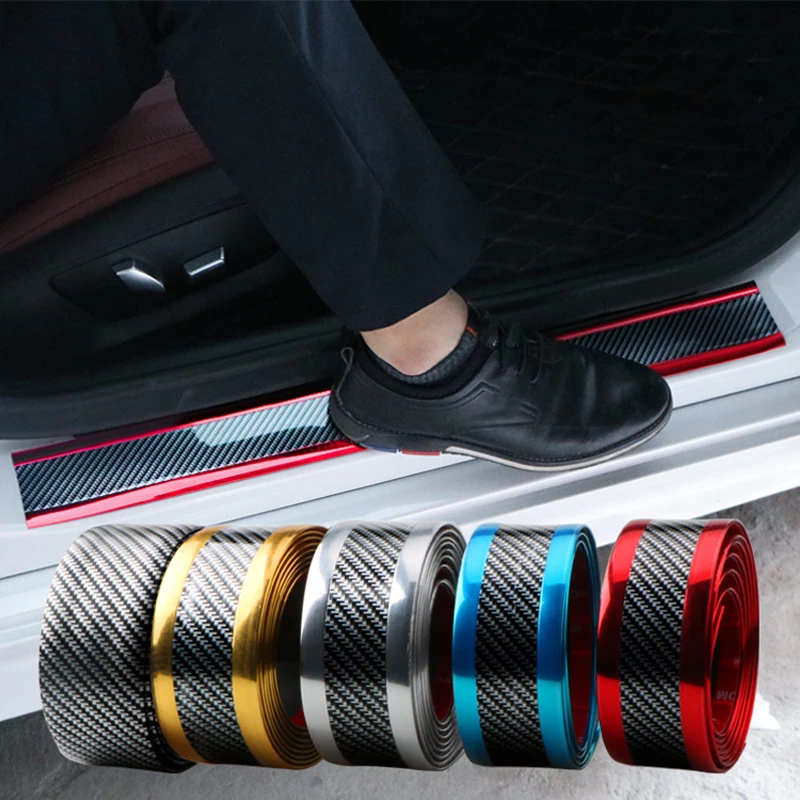 3-5cm-Width-Car-Stickers-Anti-Scratch-Door-Sill-Protector-Rubber-Strip ...