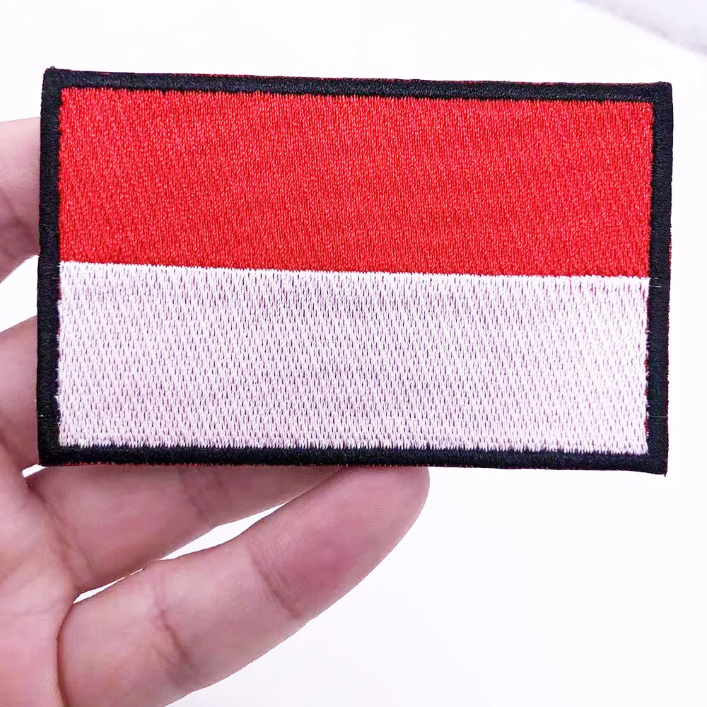 Indonesia Flags Patches | Indonesian Patch Flag | Patch Hook - 1pc Flag ...