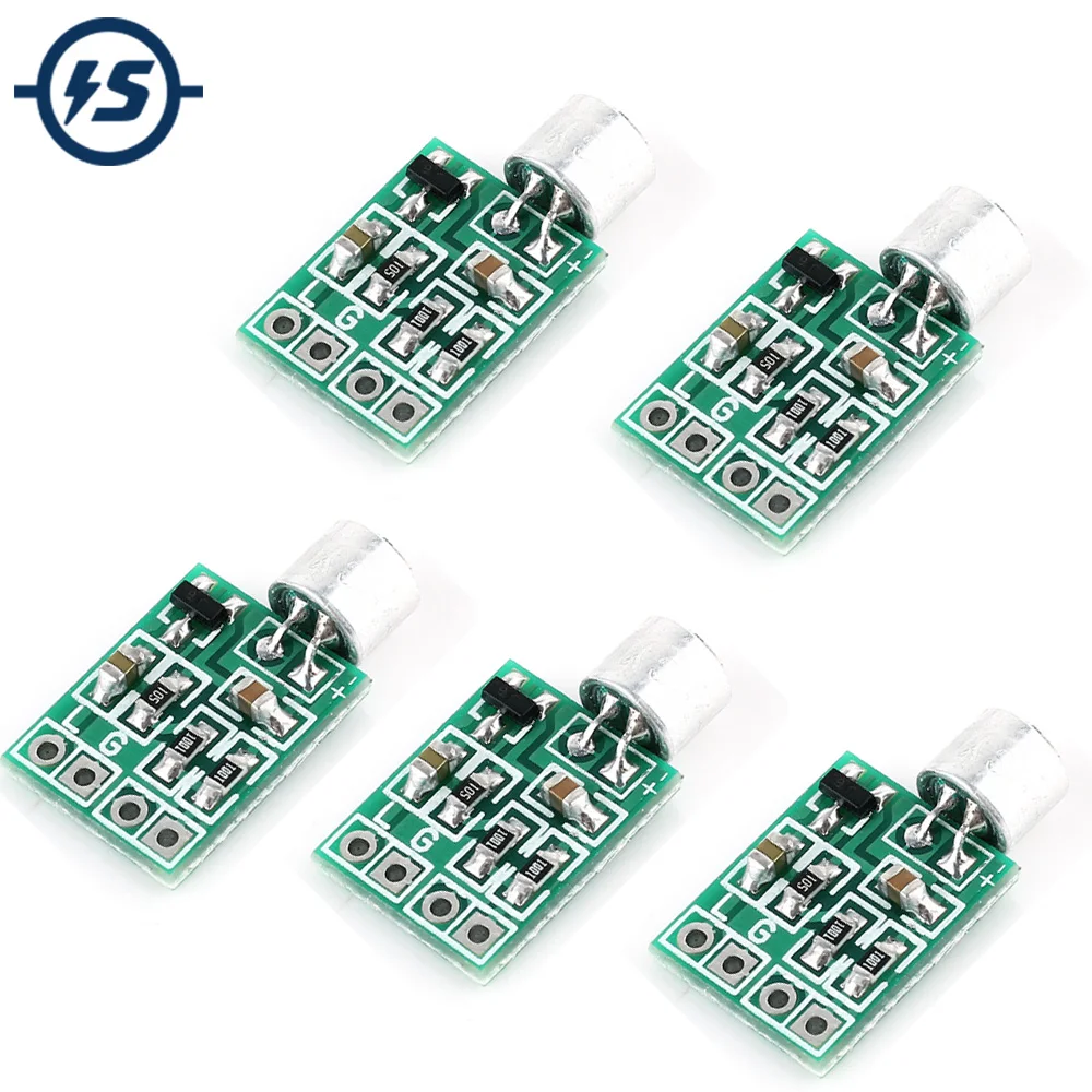 1-2-5-Pcs-Audio-Amplifier-Module-DC-2-5-9V-Mini-Microphone-Speaker ...