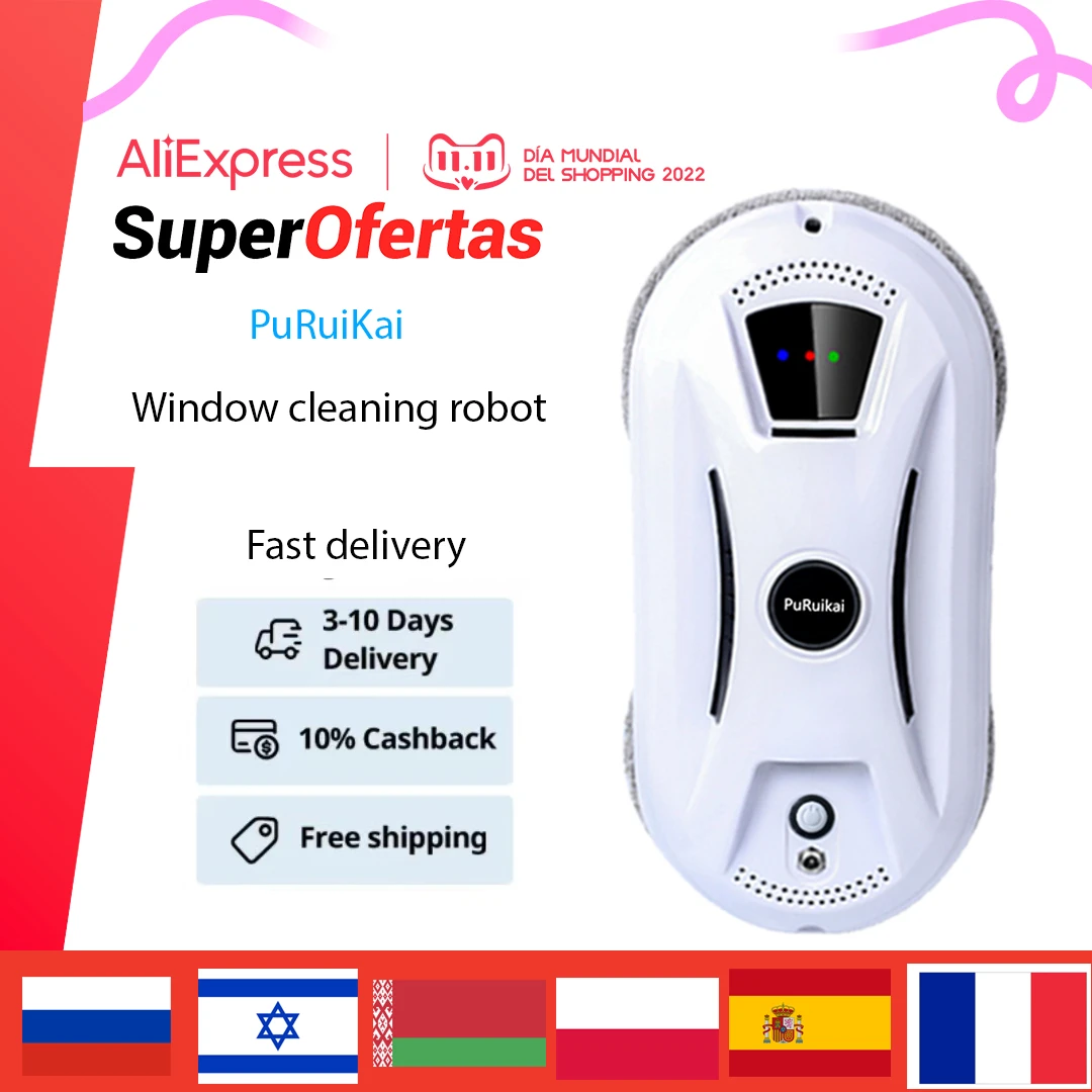 Window Cleaning Robot | Window Cleaner | Vacuum Cleaner | Electric ...