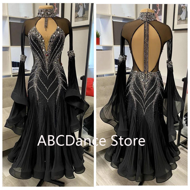 Women ballroom dance dress Standard Dance Dress ballroom dress for ...