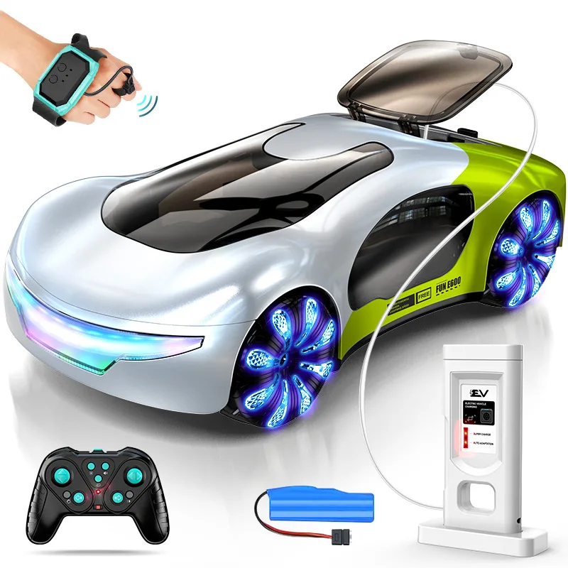 Magic Spray Music RC Stunt Car 2.4G Gesture Control EV Concept Vehicle ...