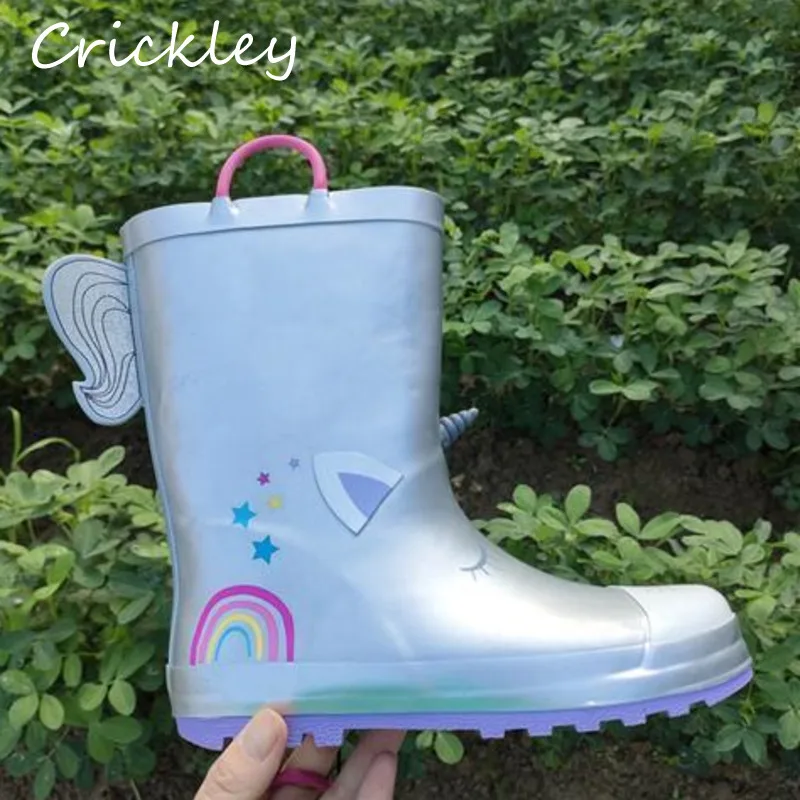 Rain Boots Poa Children Girl | Rain Boots Toddler Girl | Rainbow ...