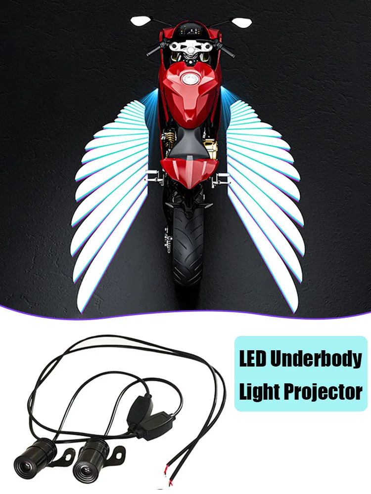 2pcs-Motorcycle-LED-Underbody-Light-Projector-Ghost-Angel-Wings-Laser ...